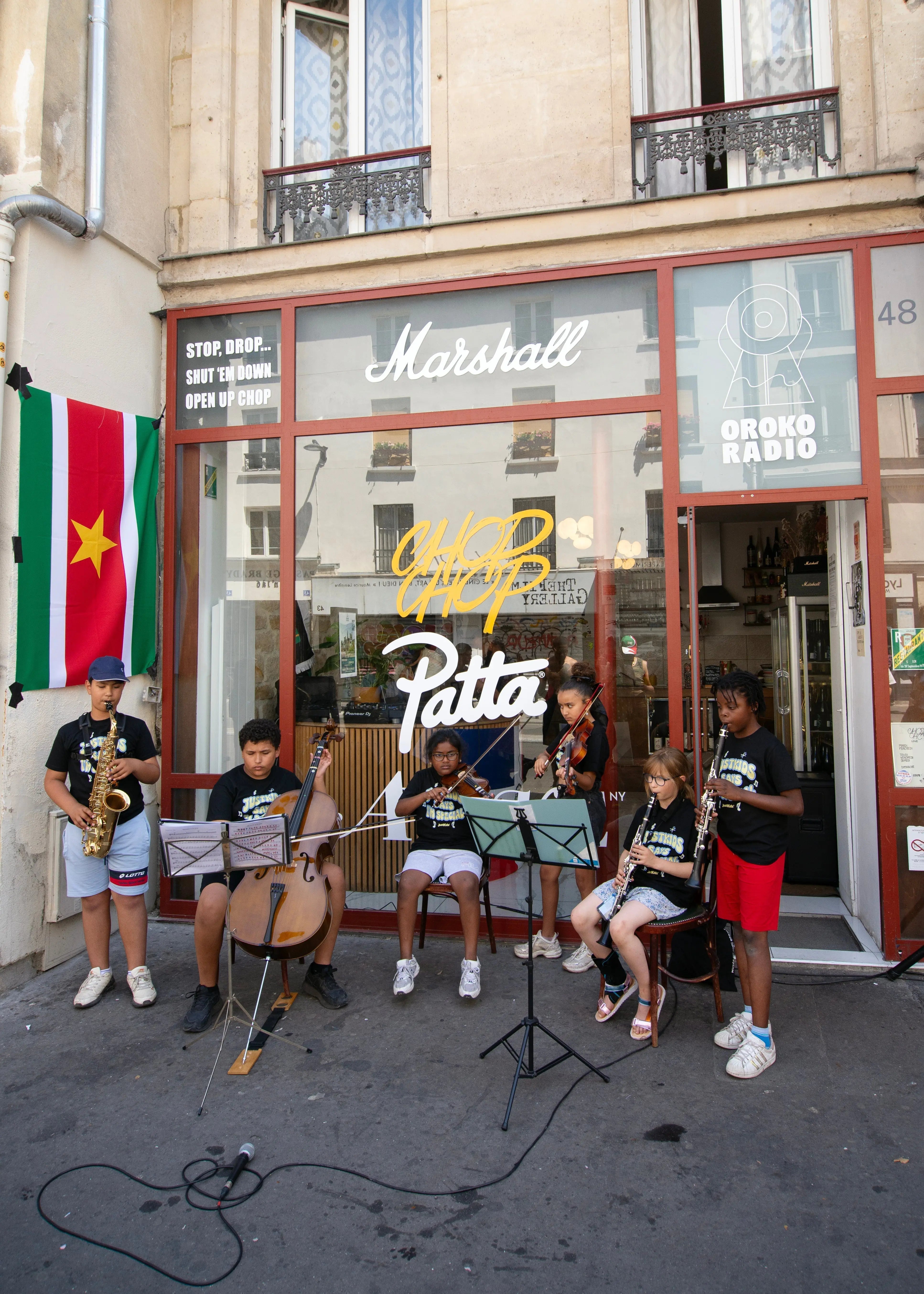 x Awake NY x Marshall for Oroko Radio at Fête de la Musique - – Patta